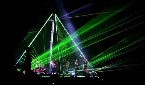 Klaxons Laser Pyramid | KangKine Entertainment